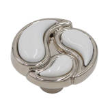 Salo Tear Drop 1 1/2 Length Abstract Knob | Wayfair